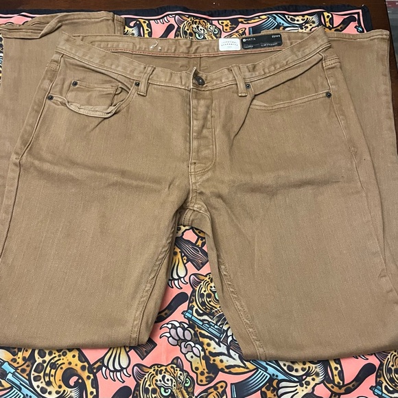 Matix | Jeans | Matix Gripper Khaki Denim Pants 34 X 32 | Poshmark